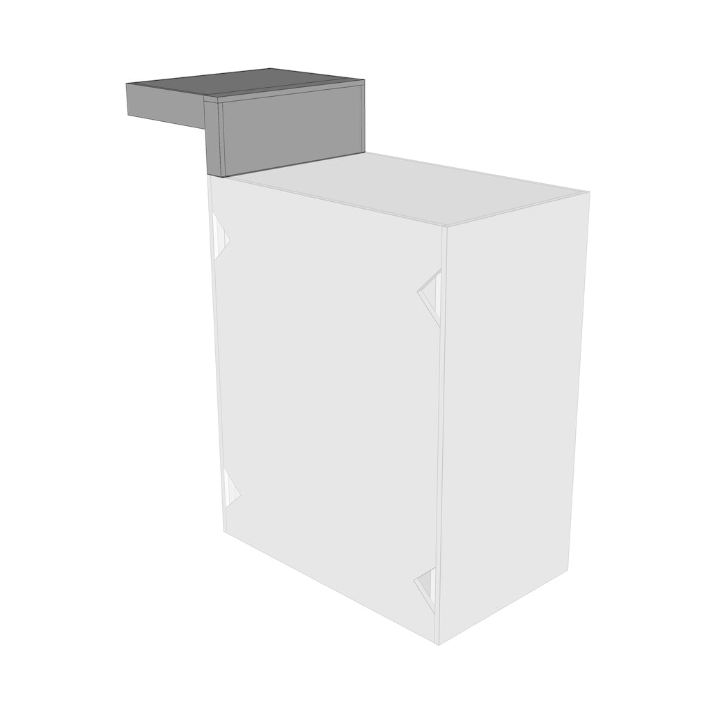 Overhang Raised Bar for Outdoor Kitchen | RTF Systems